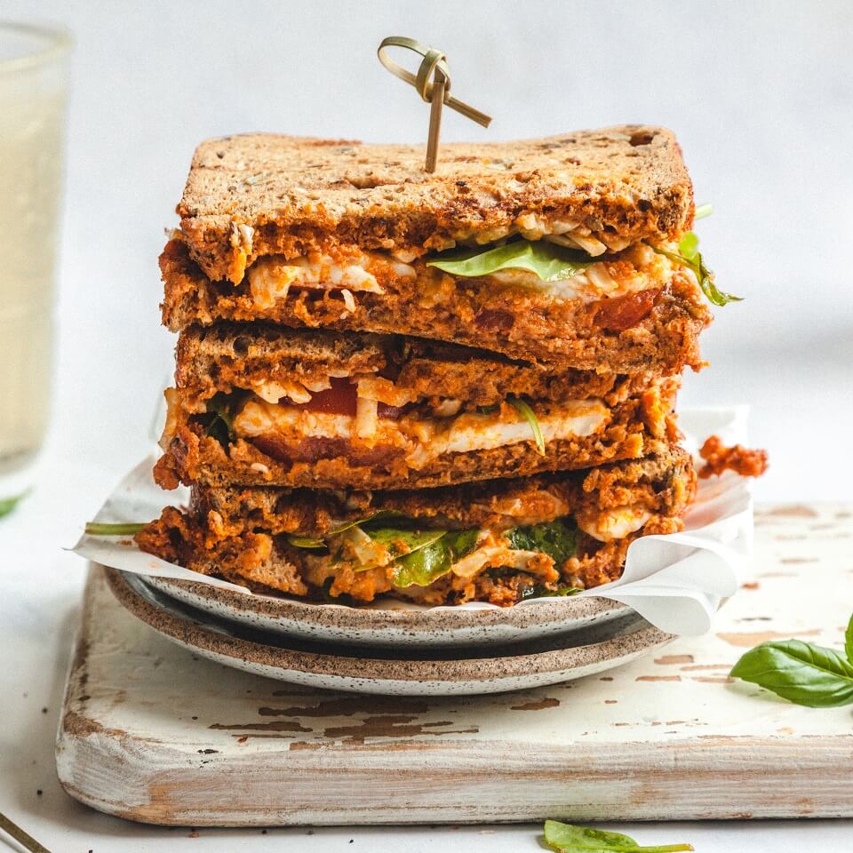 Almond Sundried Tomato Pesto Sandwich – Meridian