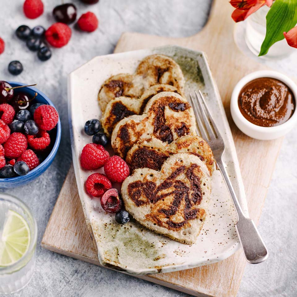 Chocolate & Banana Pancakes – Meridian