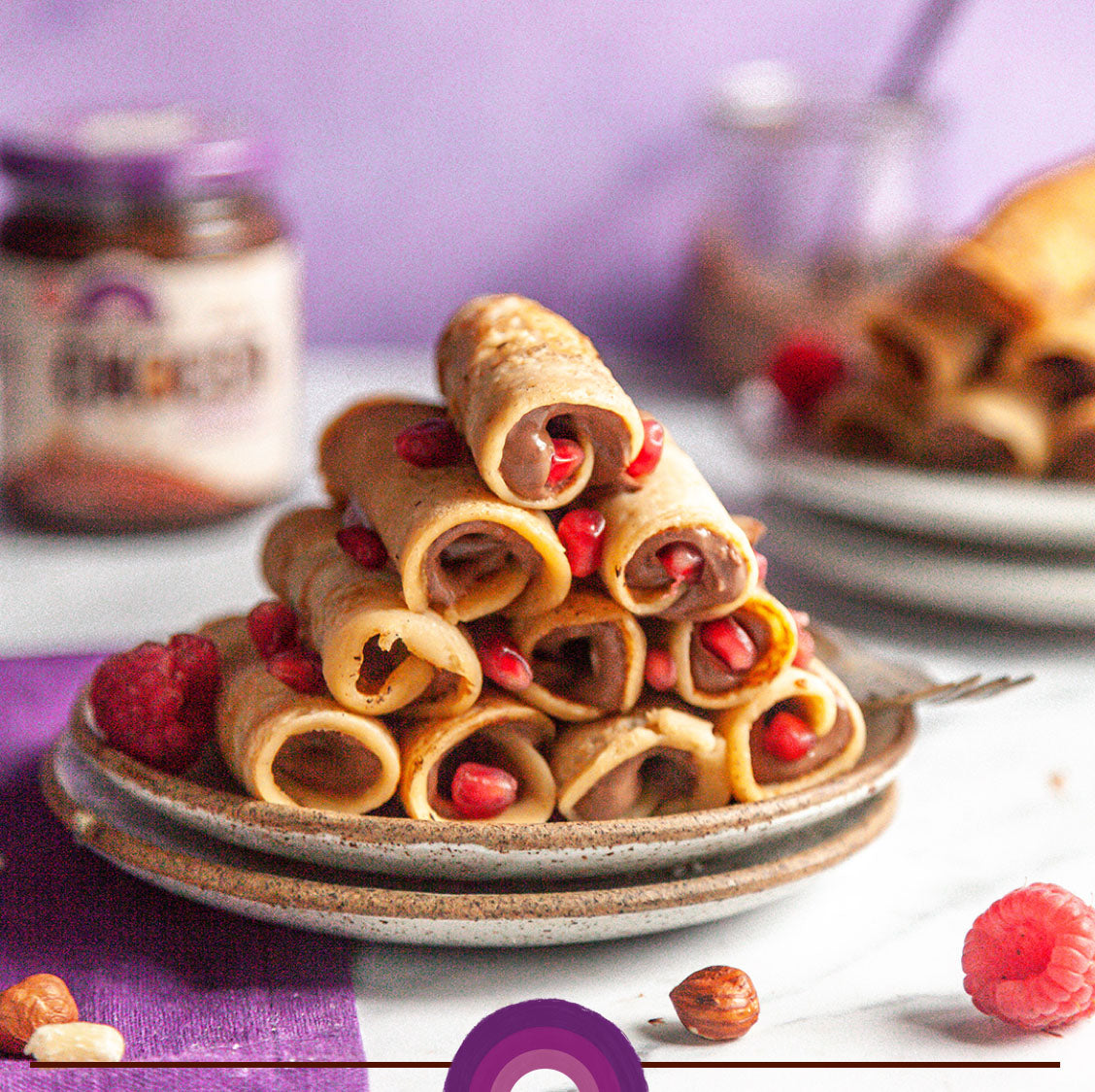 Simple Vegan Crepe Rolls with Chocca – Meridian